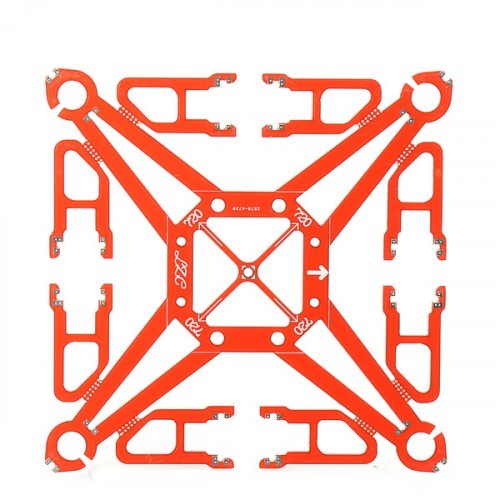 122mm DIY Micro Mini PCB RC Drone Frame Kit Support 7*20mm 720 Coreless ...