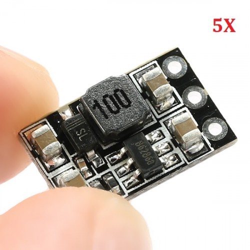 5X DC-DC 3.7V to 5V Step-Up Voltage Booster Regulator Mini Power Module ...