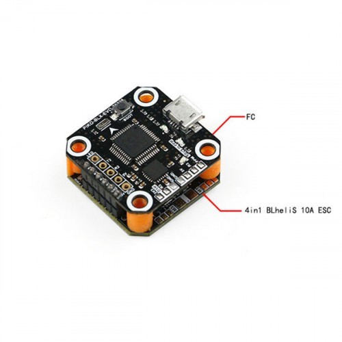 Kingkong 20*20mm F3 Flight Controller with 4in1 BLheliS 10A ESC 2-3S ...