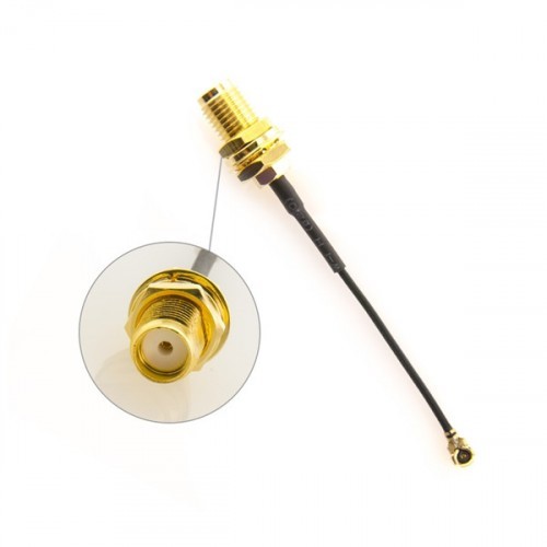 Flexible SMA Female to UFL RF Adapter Connector Cable 50mm - FREE ...