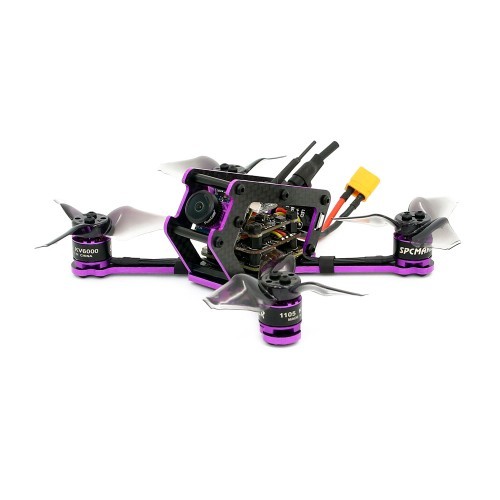 SPC Maker 115R Brushless FPV Racing RC Drone BNF Omnibus F3 15A BLHeli_S ESC 100mw 40CH - FREE ...