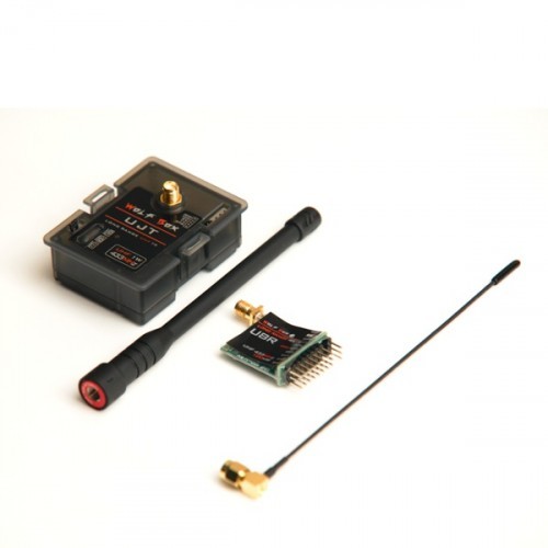 WolfBox 1000mW 1W 433MHz Long Range UHF Transmitter TX 100mW Receiver ...