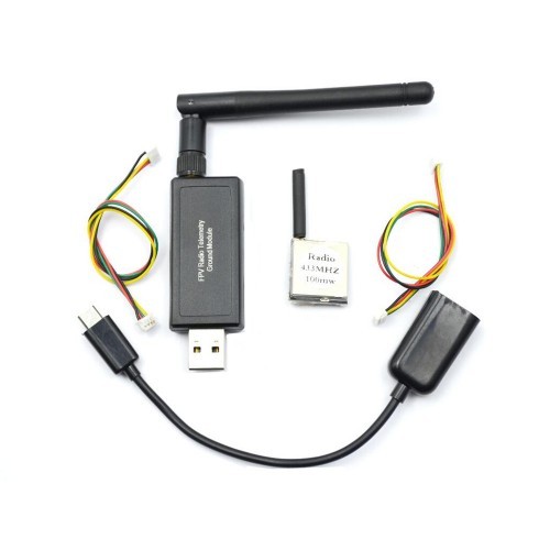 Mini 3DR Radio Telemetry 433MHz 915MHz w/ Case for APM PX4 Pixhawk MWC ...