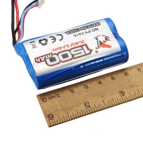 Feiyue FY 7415 7.4v 1500Mah Lipo Battery For 01 02 03 04 05 07 RC Car 6.8x4cm - FREE Delivery ...