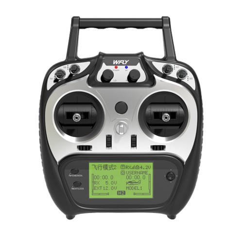 WFLY ET06 2.4GHz 6CH Radio Controller Transmitter with RF206S 6CH W.BUS ...