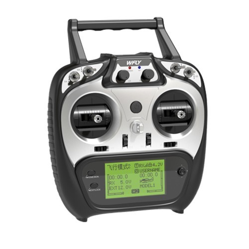 WFLY ET06 2.4GHz 6CH Radio Controller Transmitter with RF206S 6CH W.BUS ...