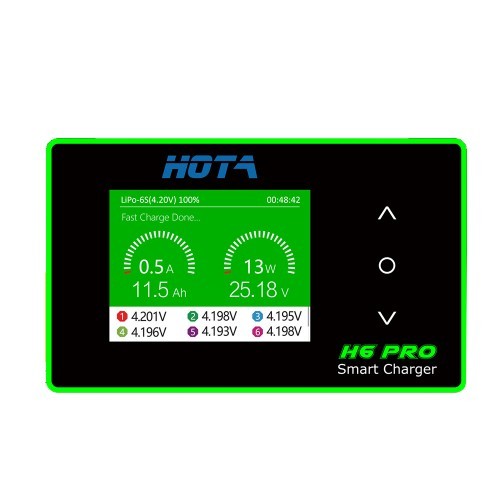 HOTA H6 Pro DUO AC 200W DC 700W 26A Battery Balance Charger for 1-6S ...