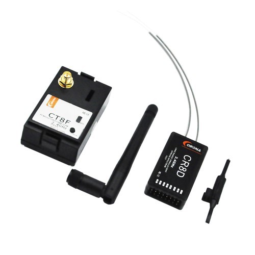 Corona CT8F 2.4Ghz DSSS Transmitter Module & CR8D 8CH DSSS Receiver ...