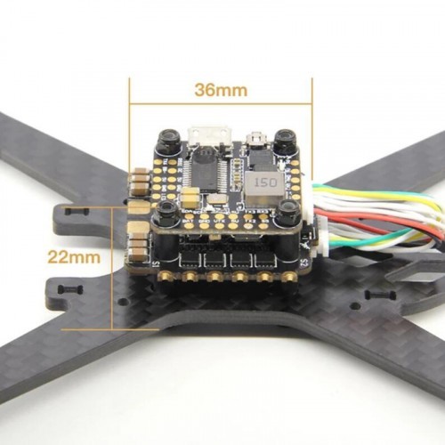 HGLRC FD435 Stack FD F4 Mini Flight Controller 35A Blheli_32 3-6S 4 In ...