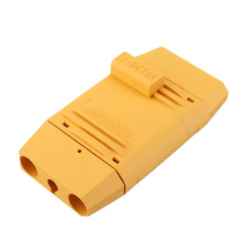 1Pair Amass AS120 Male/Female Plug Connector Resistance Adapter Plug for RC Model FPV Racing ...