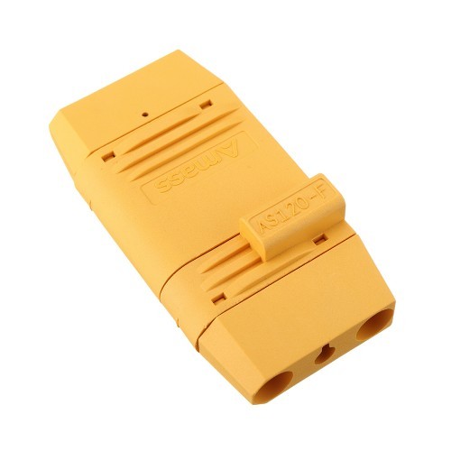1Pair Amass AS120 Male/Female Plug Connector Resistance Adapter Plug ...