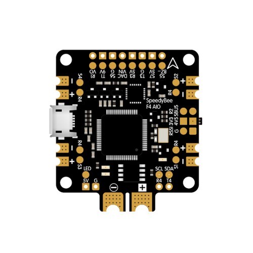 Speedy Bee F4 V2.0 AIO 3-6S Bluetooth Flight Controller OSD w/ LC ...