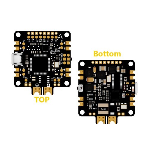 Speedy Bee F4 V2.0 AIO 3-6S Bluetooth Flight Controller OSD w/ LC ...