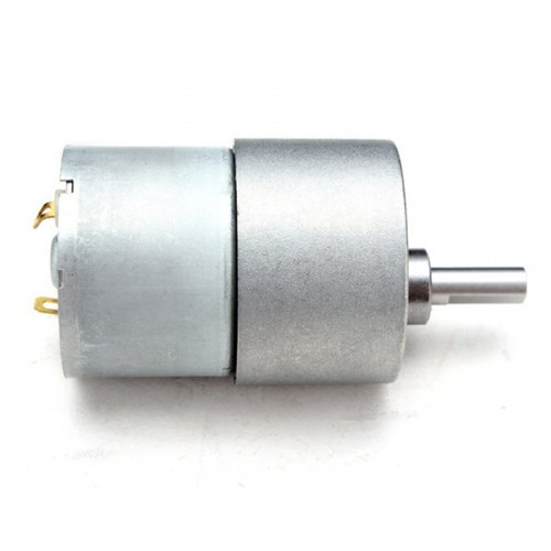 CHIHAI MOTOR 4Pcs 12V 130RPM DC Metal Gear Reducer Motor GM37-3525 High ...