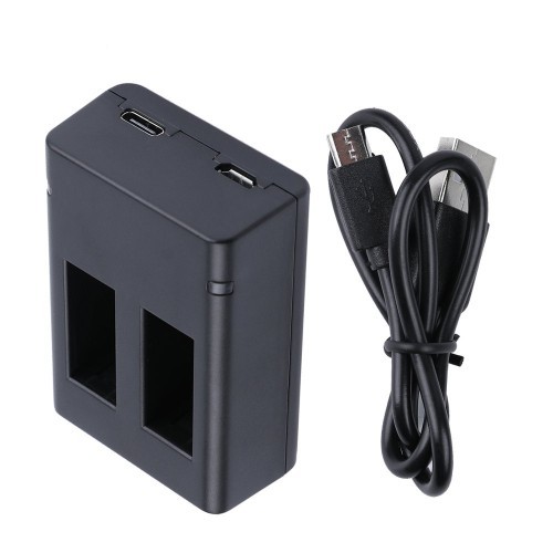 5V/2.1A USB Dual Port Battery Charger With Micro / Type-C Interface For ...