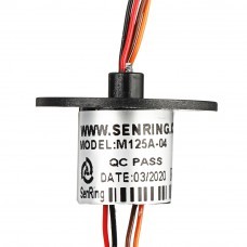 SENRING 360 Degree Rotating Non-high Speed Conductive Slip Ring 12.5mm ...