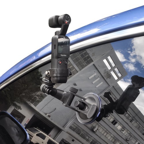 STARTRC Handheld Gimbal Glass Suction Cup Holder For Feiyu Pocket FPV ...