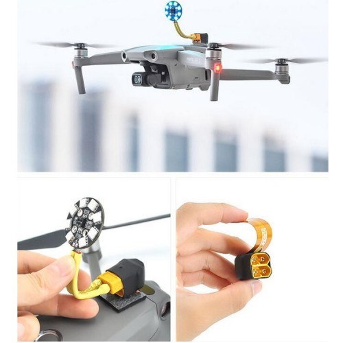 STARTRC Battery Power Out Extended Connector Adapter with LED Colorful ...
