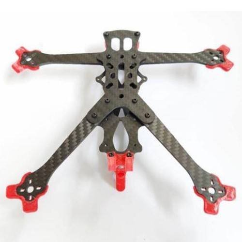 170mm 4 Inch 3mm Bottom Plate Carbon Fiber Frame Kit for RC FPV Racing ...