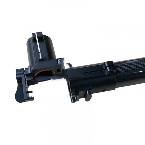 RJX Aluminum 30/40/45mm Folding Arm Carbon Tube Connector Pipe Fixture ...