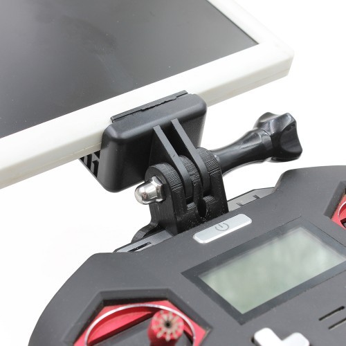 FPV Transmitter Monitor Bracket Mount 4.3/5 Inch for Frsky Xlite/ Xlite ...