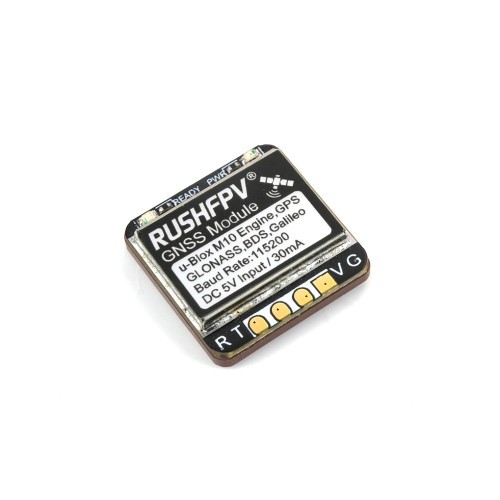 RUSHFPV GNSS Mini M10 GPS Module 10HZ Rate Built-in Ceramic Antenna for ...
